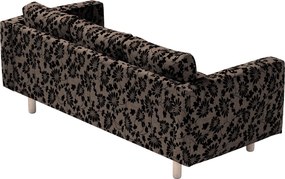 Potah na pohovku IKEA Norsborg 3-místná barva hnědá látka pletený vzor, vzorované