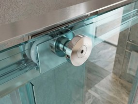 Gelco Luxor sprchové dveře do niky 120 x 200 cm posuvné chrom čiré sklo GU1212CH