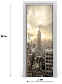 Fototapeta samolepící dveře Manhattan New York 75x205 cm