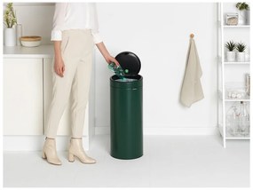 Brabantia TOUCH BIN NEW Dotykový odpadkový koš  30 l - tmavě zelená