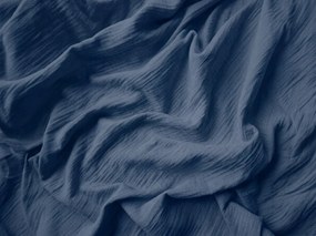 Mušelínové povlečení MUSSARI tmavě modré Rozměr povlečení: 70 x 90 cm | 140 x 200 cm