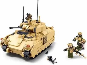 Sluban Army M38-B1363 Americký lehký tank M3A3 Bradley / LEGO - kompat