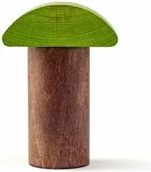 Woody Kostky barevné s potiskem 26 ks - 3,3 cm / od 2 let
