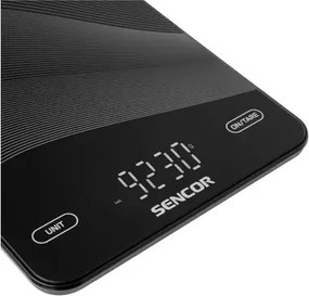 SENCOR SKS 7700BK černá / digitální kuchyňská váha / max. 10 kg / funk