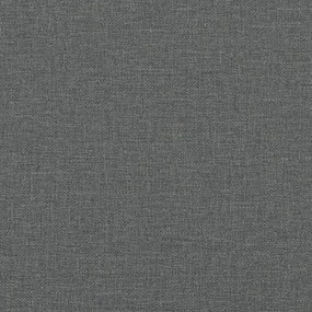 Petromila Chesterfield pohovka 2místná tmavě šedá textil