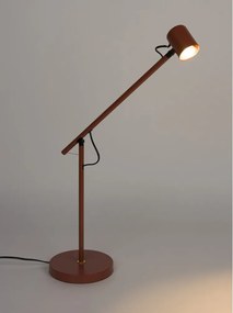 Červená kovová stolní lampa (výška 45,5 cm) Aero – White Label