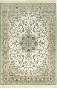 Kusový koberec Naveh 104379 Ivory / Green, 195x300, zelená, chodba / predsieň, Hanse Home