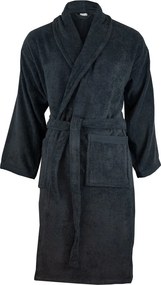 The One Towelling® Župan Organic - Antracit | L/XL