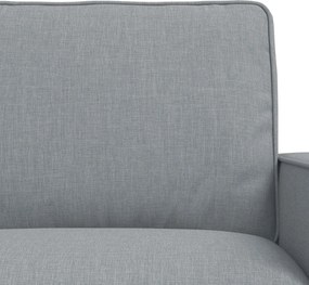 Set pohovek 2 ks Světle šedá textil 3407544