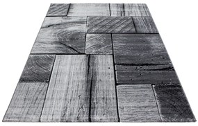 Ayyildiz Kusový koberec PARMA 9260, Černá Rozměr koberce: 140 x 200 cm