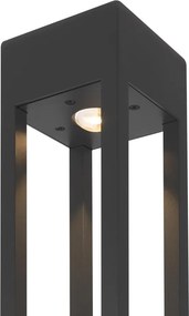 M O424FL-L25GF Venkovní sloupkové svítidlo Elbe 3000K 25W teplá bílá 1500lm černý kov IP65 - MAYTONI