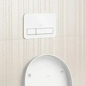 Villeroy  Boch ViConnect - Ovládací tlačítko splachování, bílá
