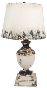 Bílo-černá stolní lampa Garritt – 32x60 cm