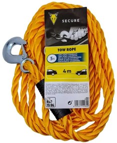 COYOTE SECURE Lano tažné 5t s karabinami