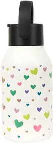 Runbott Mii Hearts Cream / Termoláhev / 350 ml / vakuová izolace / BPA