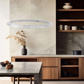 Toolight Toolight, LED stropní osvětlení 60cm, 36W, 4000K, MS010-CP, chromová, OSW-09620