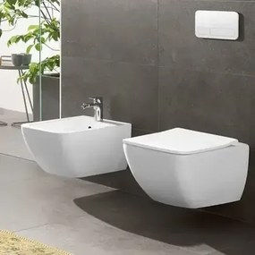 Villeroy  Boch - Ovládací tlačítko splachování M200, lesklá bílá