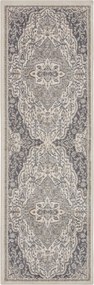 Hanse Home, Běhoun Terrain 105605 Orken Cream Grey, 80x200, béžová, ložnice