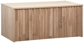 Hoorns Dřevěná lavice s úložným prostorem Gravia 88 x 50 cm
