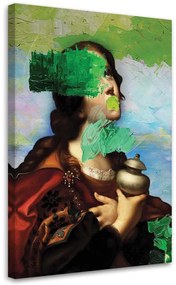 Gario Obraz na plátně Omezená žena - Jose Luis Guerrero Rozměry: 40 x 60 cm