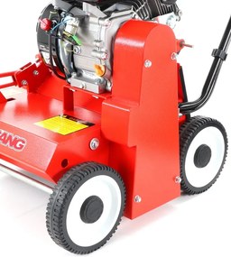 Weibang WB 384 RC Profi benzínový vertikutátor se záběrem 38 cm, profi flexi nože, koš, OHV 163 ccm