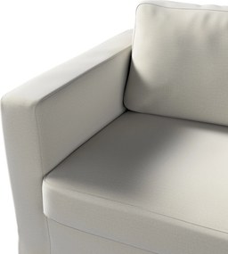 Potah na pohovku IKEA  Karlstad 3-místná, nerozkládací, dlouhý barva šedá látka sametová