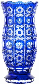 Váza Petra, barva modrá, výška 310 mm