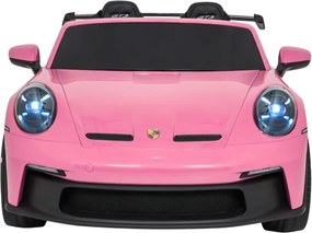 Elektrické autíčko Porsche 911 GT3 STRONG MP4 růžové