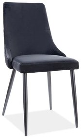 Jídelní židle Polly (černá + černá). 1050718