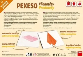 DINO Trénink paměti Předměty / Karetní hra / 24 karet