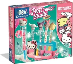 CLEMENTONI IDEA Kreativní sada Továrna na pera Hello Kitty / od 6 let