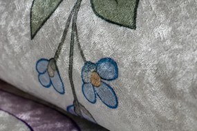Dětský koberec protiskluzový BAMBINO 61600 krémový / růžový kruh