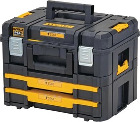 DeWalt Set kufrů na nářadí TSTAK II+IV, 44 x 33,2 x 32,7 cm