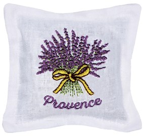 Esprit Provence Vyšívaný polštářek plněný levandulí