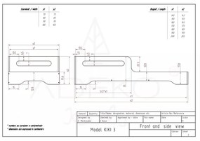 Dětská postel 90x190 cm Kiki 3 - Adeko