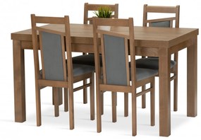 Jídelní sestava MAGDA stůl + 4 židle
