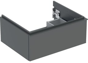 Geberit iCon - Umyvadlová skříňka, 59x25x48 cm, 1 zásuvka, lávová 502.310.JK.1