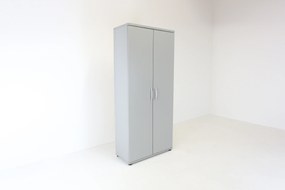 Skříň šatní, MDD, 183x80x38,5 cm, šedá