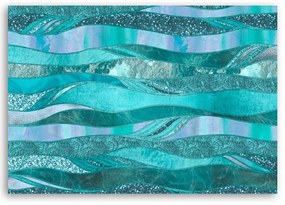 Gario Obraz na plátně Modré vzory - Andrea Haase Rozměry: 60 x 40 cm