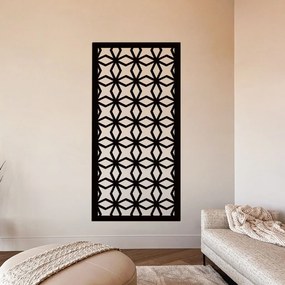 dřevo života Dekorační panel na stěnu STARS Rozměry (cm): 20x40, Barevný vzor: Černá