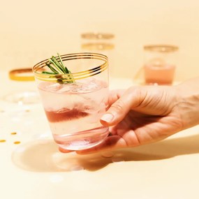 Poháry Tumbler 440 ml, set 12 ks - 21st Century Glas Lunasol META Glass - W0081