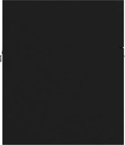 vidaXL Skříňka se zápustným umyvadlem dřevotříska [3070830] Barva: šedá s vysokým leskem