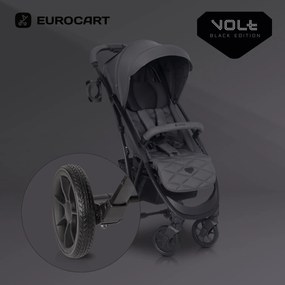 Sportovní kočárek Euro-Cart Volt Black Edition Iron