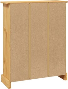 4patrová knihovna mexická borovice Corona 80x29x100 cm 243745