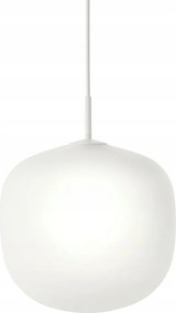 Muuto Rime Závěsná lampa 37 cm Bílá Stínidlo Opal