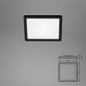 Briloner 7153-415 - LED Stropní svítidlo SLIM LED/12W/230V 19x19 cm