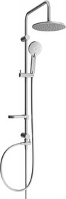 Mexen sprchový set X40 s horní hlavicí 22 cm, grafitová, 7984040091-66