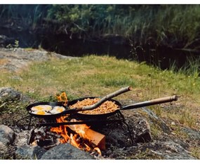 Pánev Jägarstekpanna S4 28cm, skládací s rukojetí