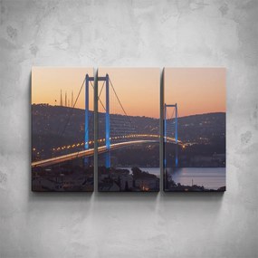 3-dílný obraz - Bosporský most - PopyDesign
