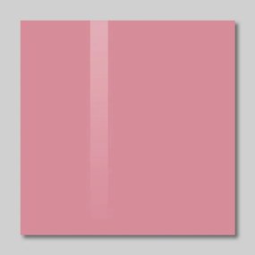 Růžová perlová skleněná magnetická tabule nalepovací na zeď Smatab® - 100 × 150 cm
